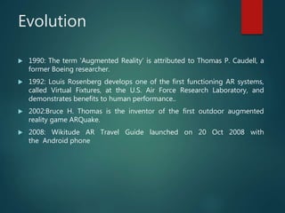 Augmented Reality | PPT