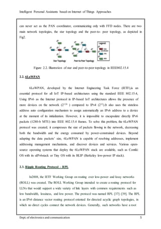Seminar on Intelligent Personal Assistant based on Internet of Things approach | PDF