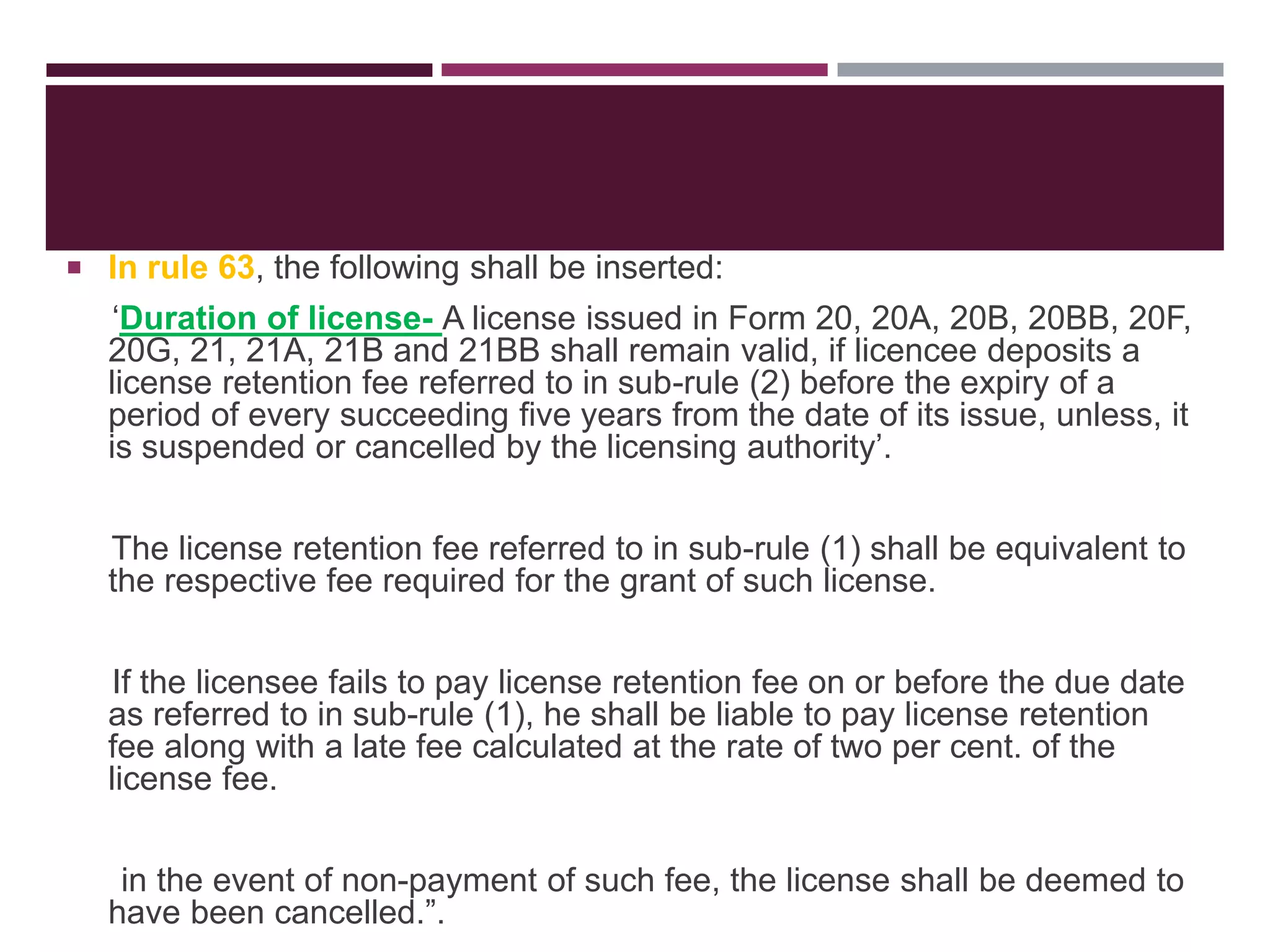 LATEST AMENDMENTS OF THE D&C ACT | PPTX