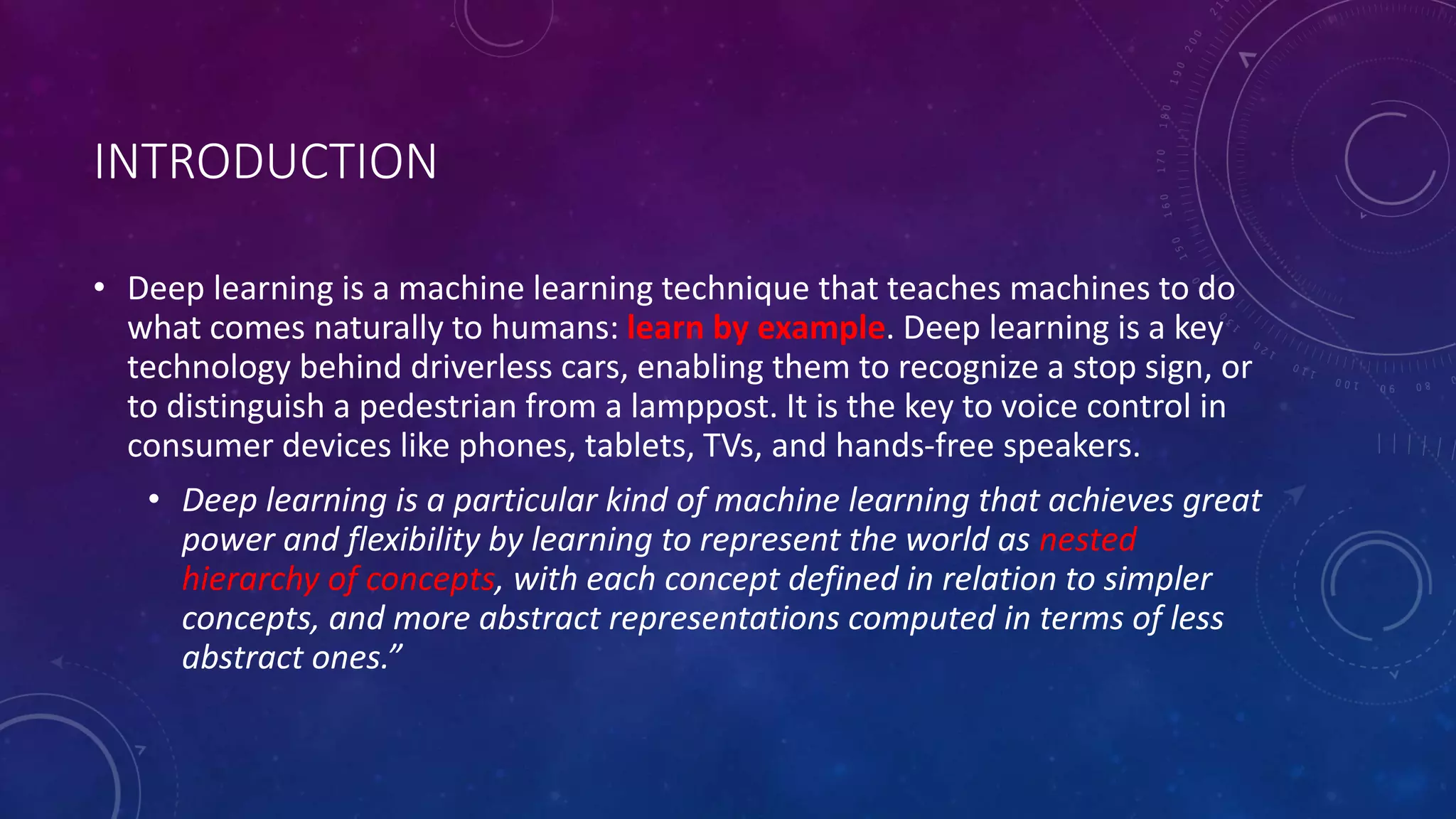 Deep learning | PPTX