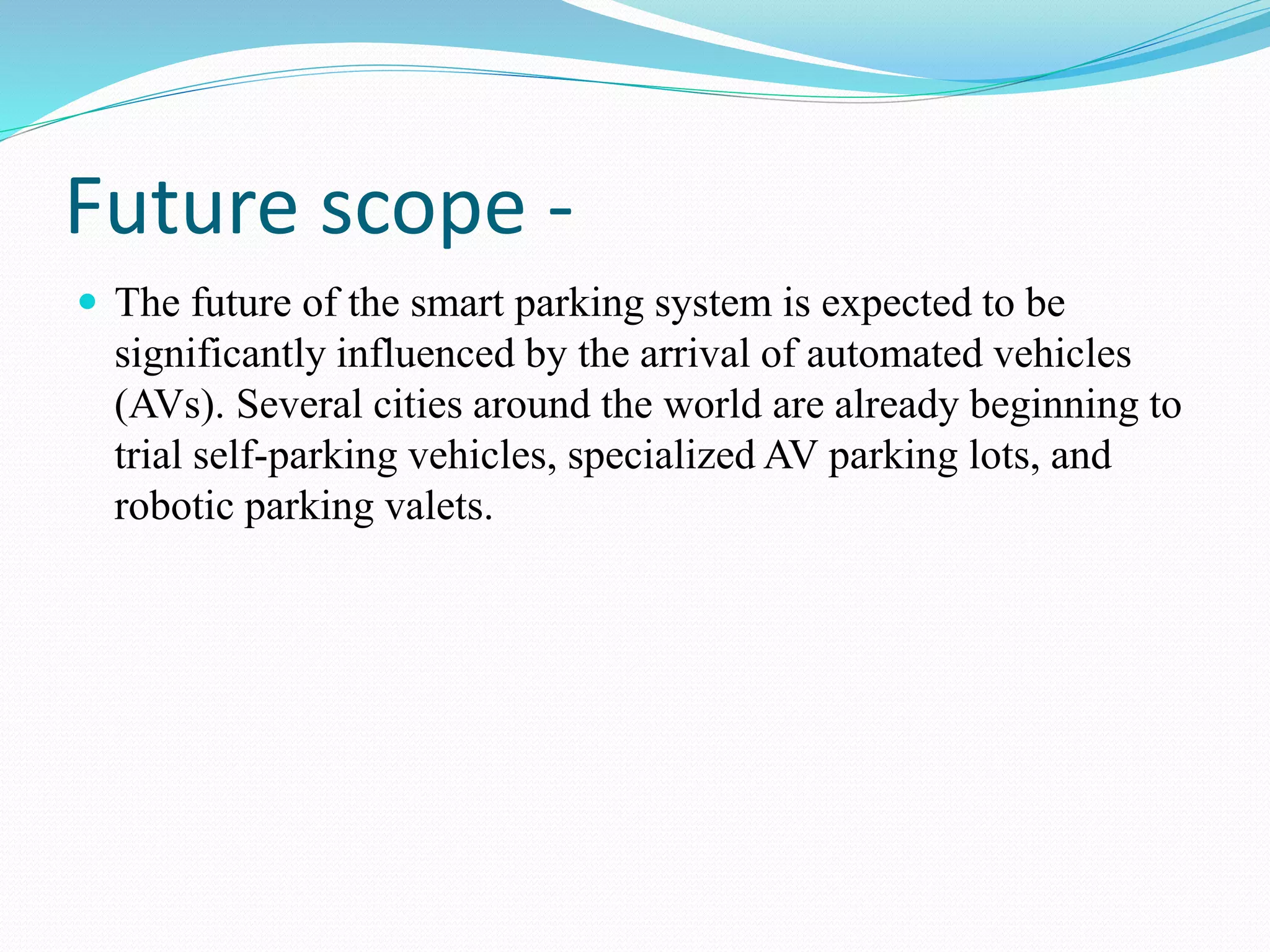 SMART CAR-PARKING SYSTEM USING IOT | PPTX