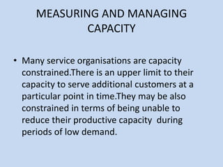 Balancing Between Demand and Capacity | PPTX