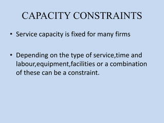 Balancing Between Demand and Capacity | PPTX