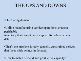 Balancing Between Demand and Capacity | PPTX
