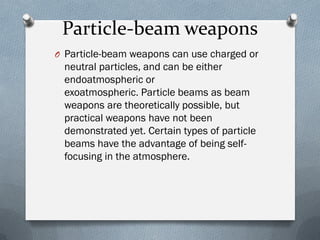 Directed Energy Weapon System(DEWS) | PDF