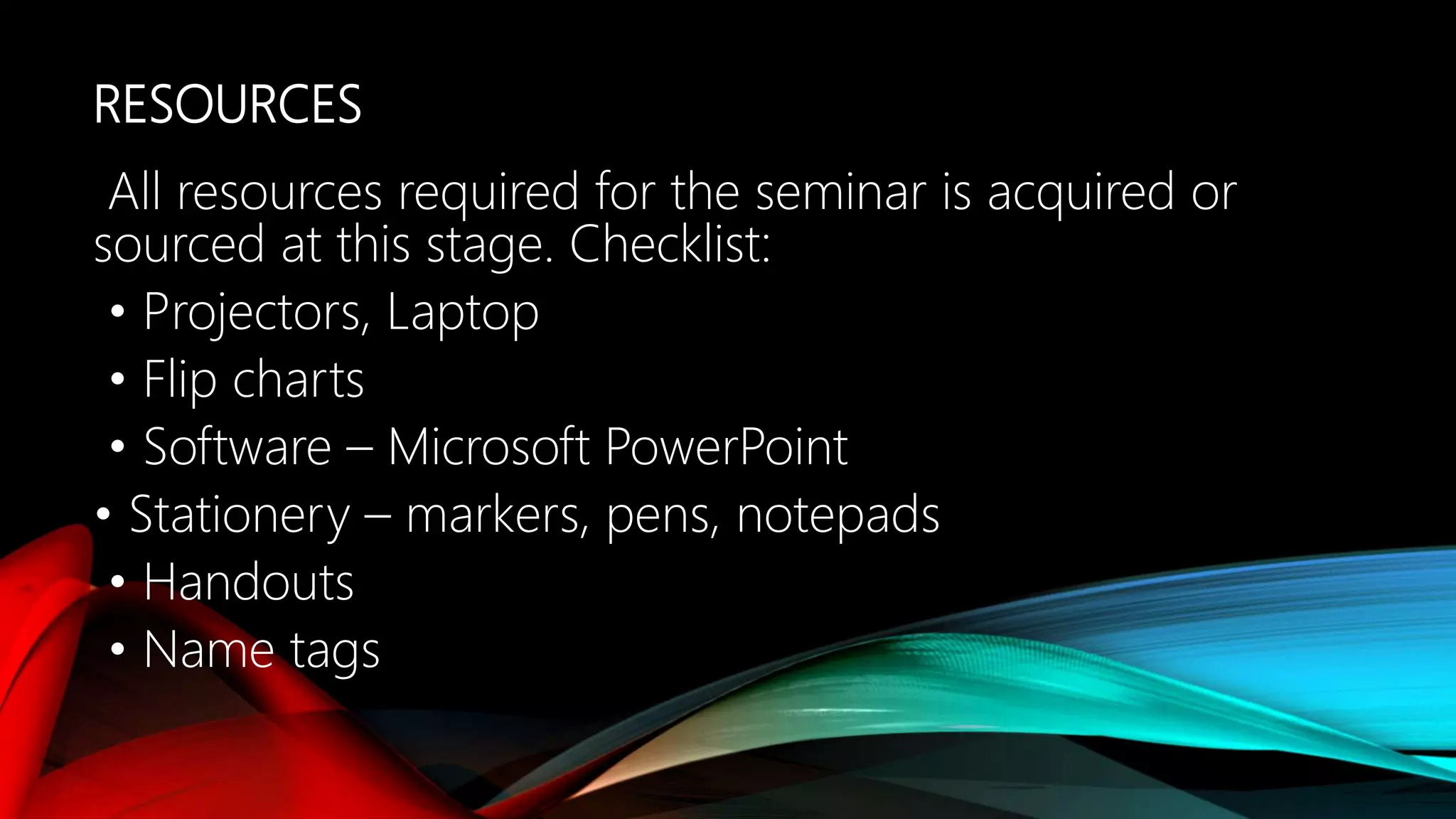 Ways to conduct Seminar Workshops | PPTX