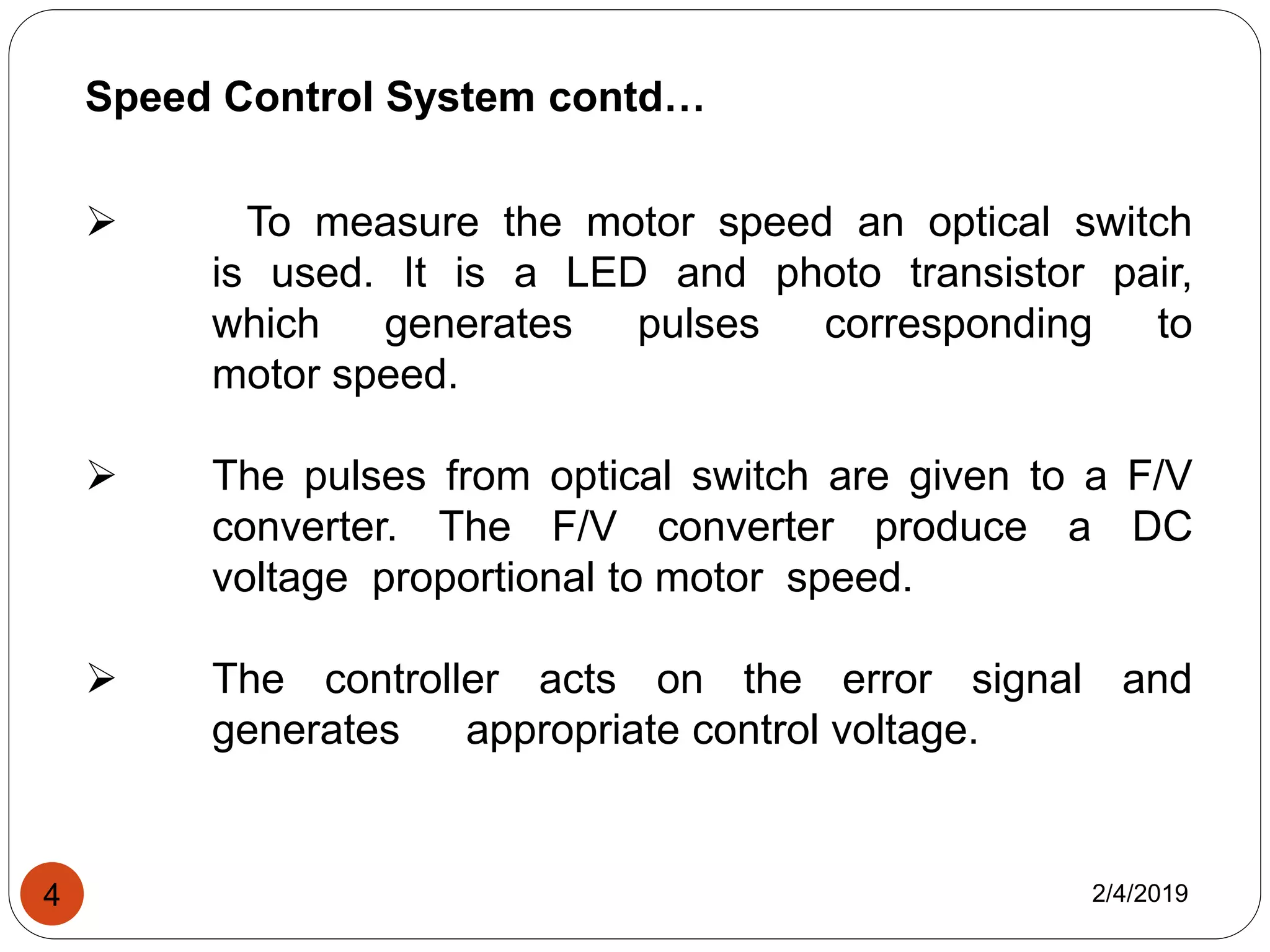 Speed Control of DC Motor Using PSO tuned PID Controller | PPTX