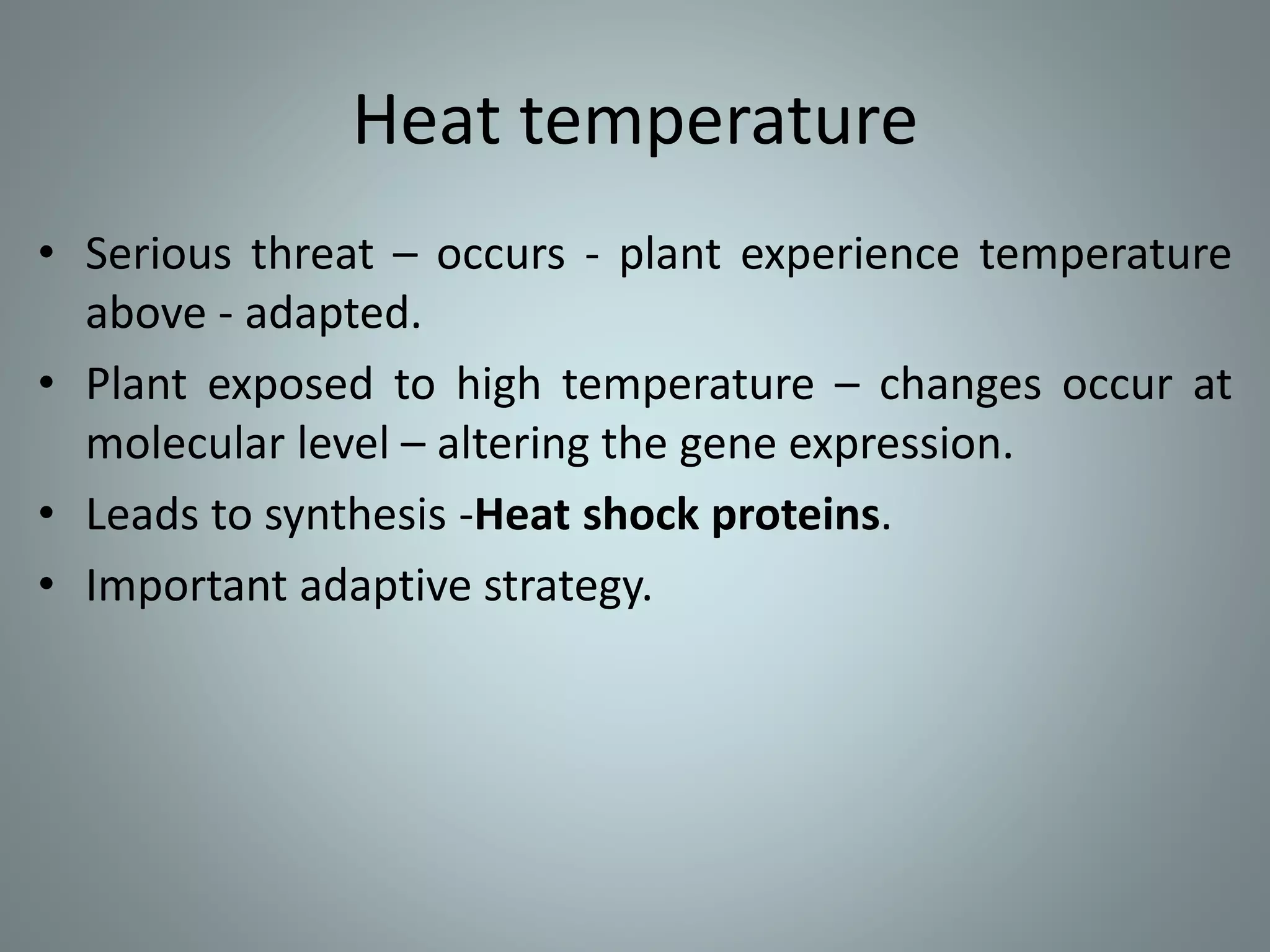 Biotic and Abitic stress response | PPTX