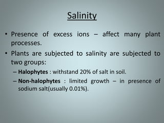 Biotic and Abitic stress response | PPTX