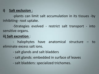 Biotic and Abitic stress response | PPTX