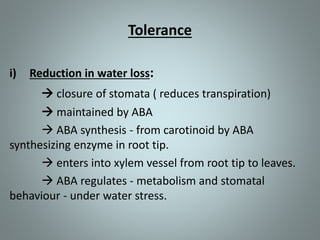 Biotic and Abitic stress response | PPTX