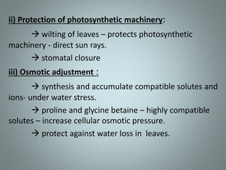 Biotic and Abitic stress response | PPTX