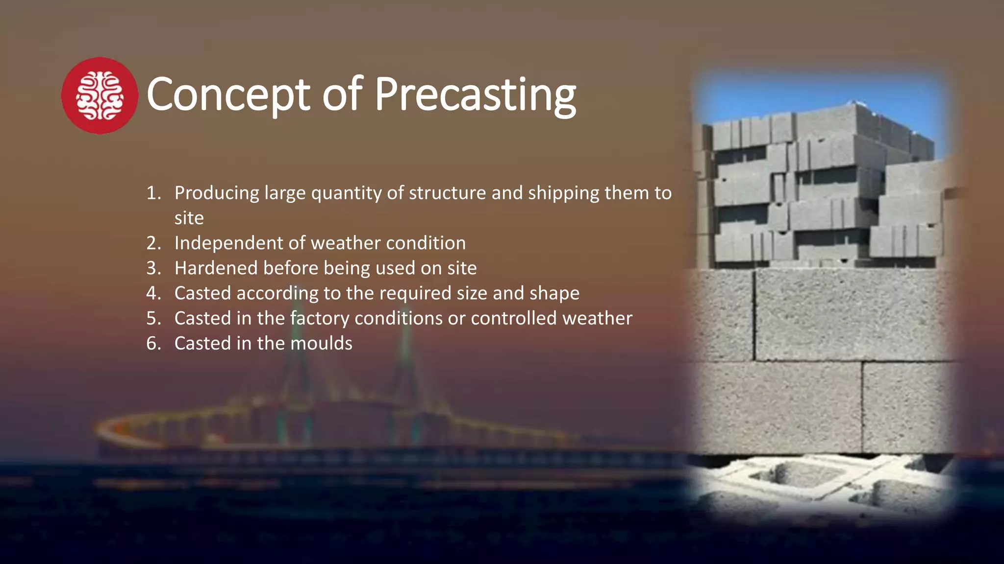 Precast and Prefabricated components and structures and the connection ...