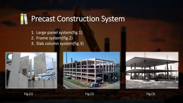 Precast and Prefabricated components and structures and the connection between them. | PPTX