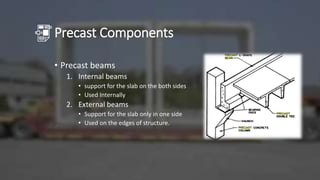 Precast and Prefabricated components and structures and the connection ...