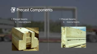 Precast and Prefabricated components and structures and the connection ...