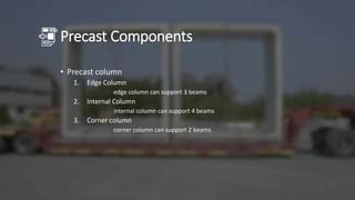 Precast and Prefabricated components and structures and the connection ...