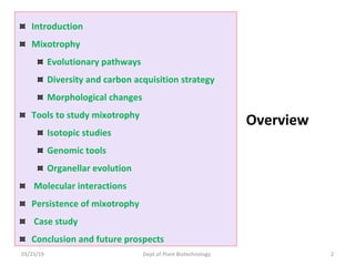mixotrophs | PPT | Gardening | Home & Garden