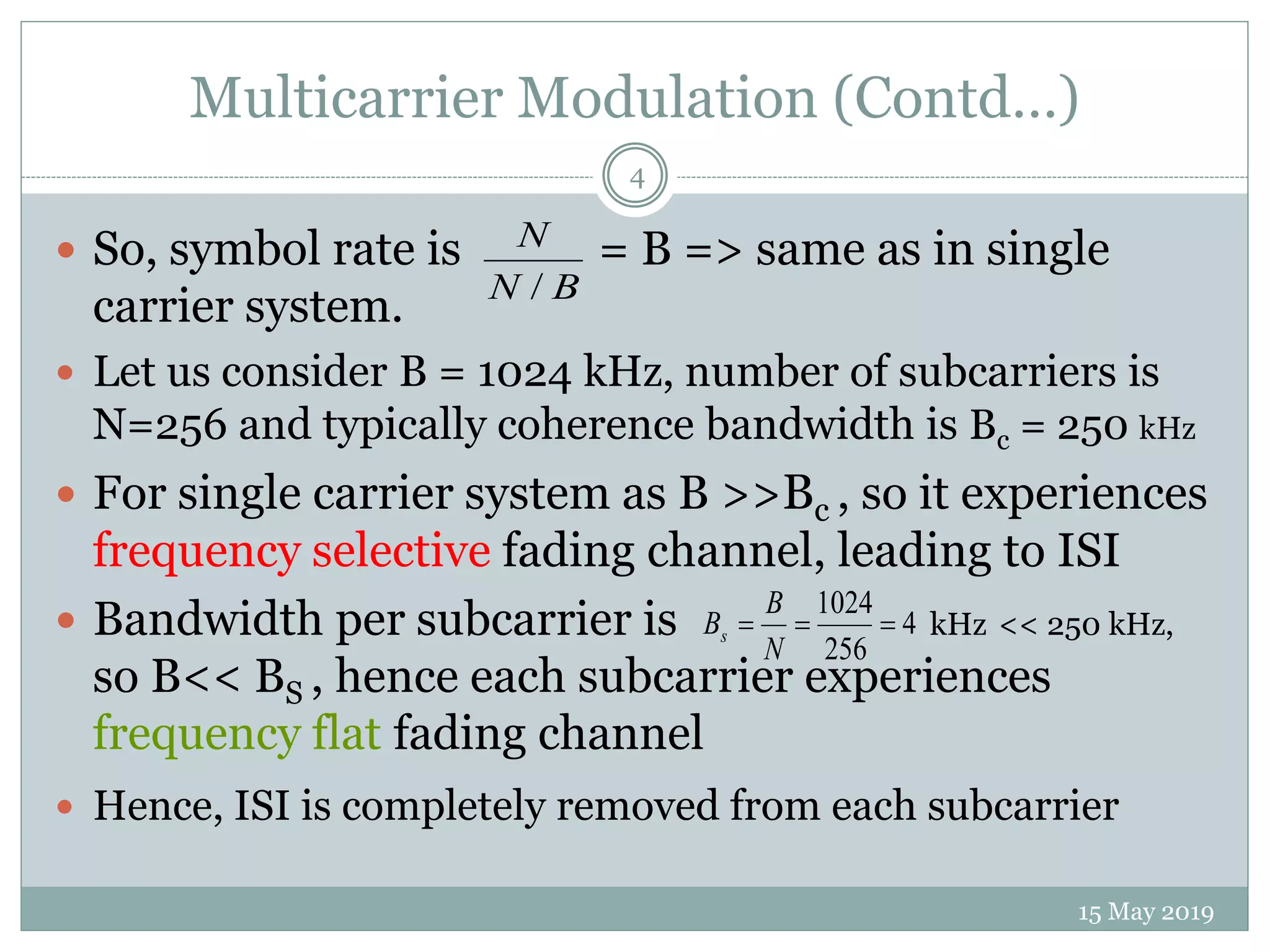 Synchronization Issues In Ofdm Systems Ppt