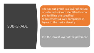 ppt on construction and design of flexible pavement | PPTX