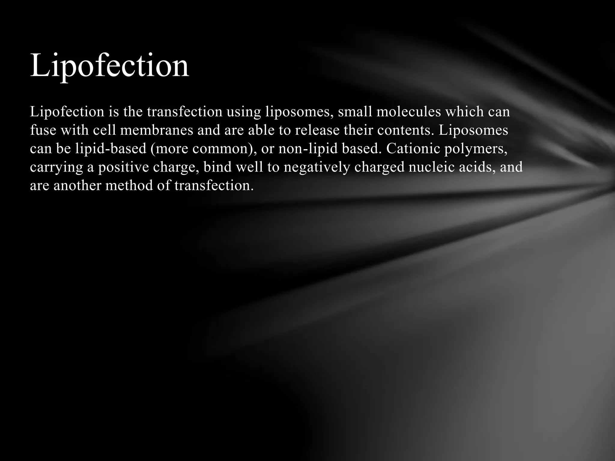 Transfection methods | PPTX