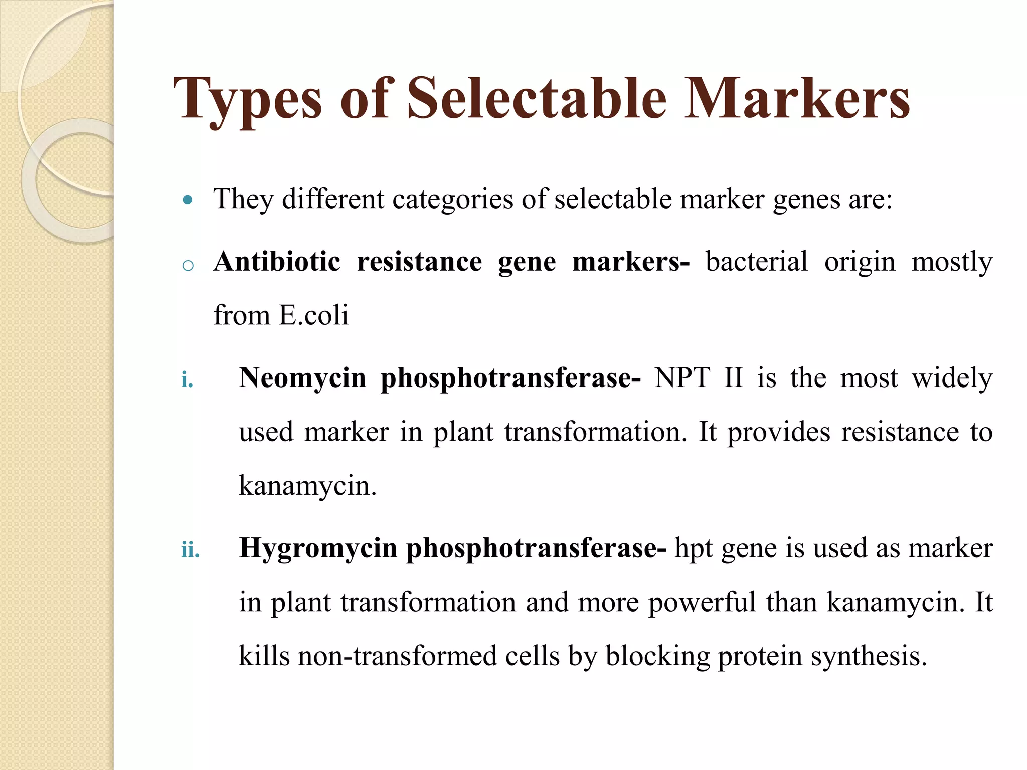 Screenable and Selectable Markers | PPTX