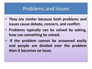 Problems and issues in curriculum development | PPTX