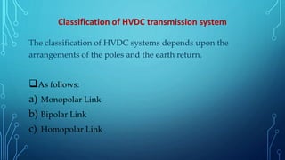 Seminar on HVDC Transmission | PPTX | Computer Networking | Computing