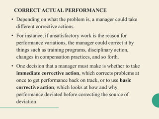 Controlling for Organizational Performance | PPTX