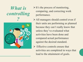 Controlling for Organizational Performance | PPT