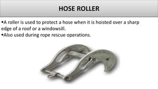 FIRE WATER HOSE I ITS PART l HOSE CONNECTION I HOSE LAYING ETC | PPTX