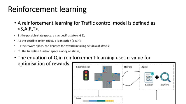 Deep Reinforcement Learning For Traffic Light Cycle Control Ppt