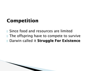 Natural Selection and its types | PDF