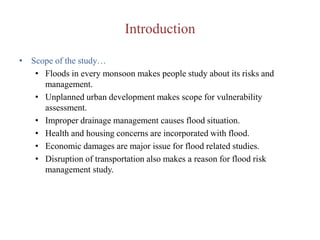 Application of GIS and Remote Sensing in Flood Risk Management | PPTX
