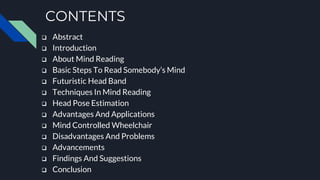 Mind Reading Computers | PPT