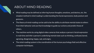 Mind Reading Computers | PPT