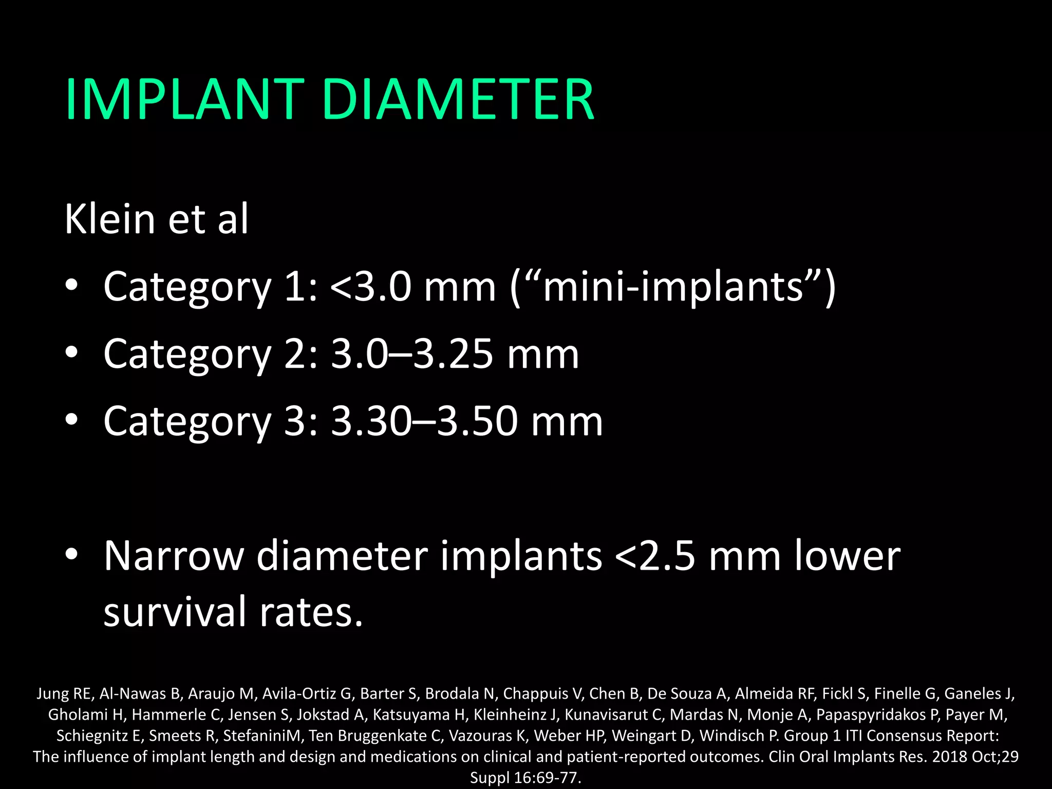 Implant design | PPTX