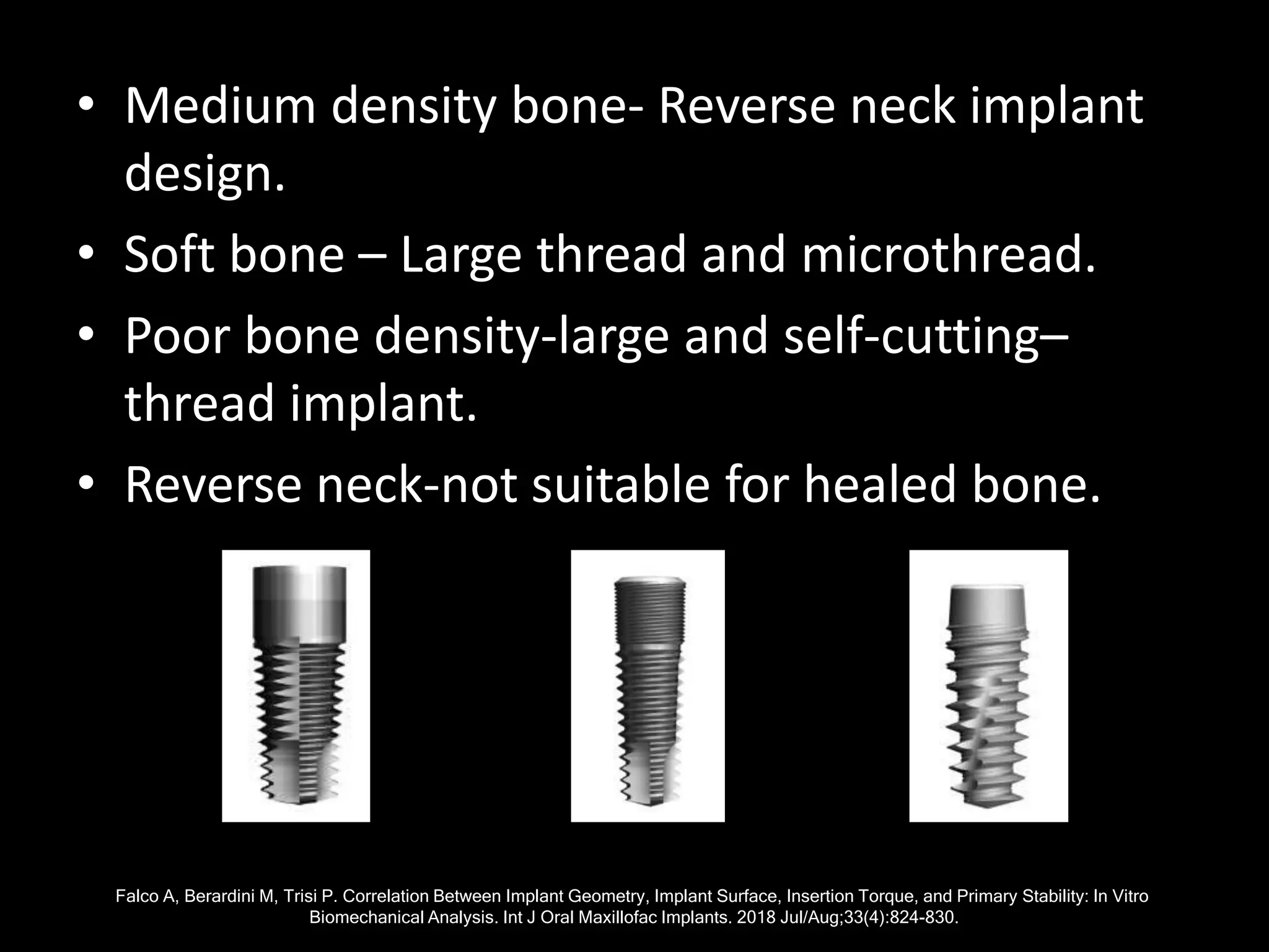 Implant design | PPTX