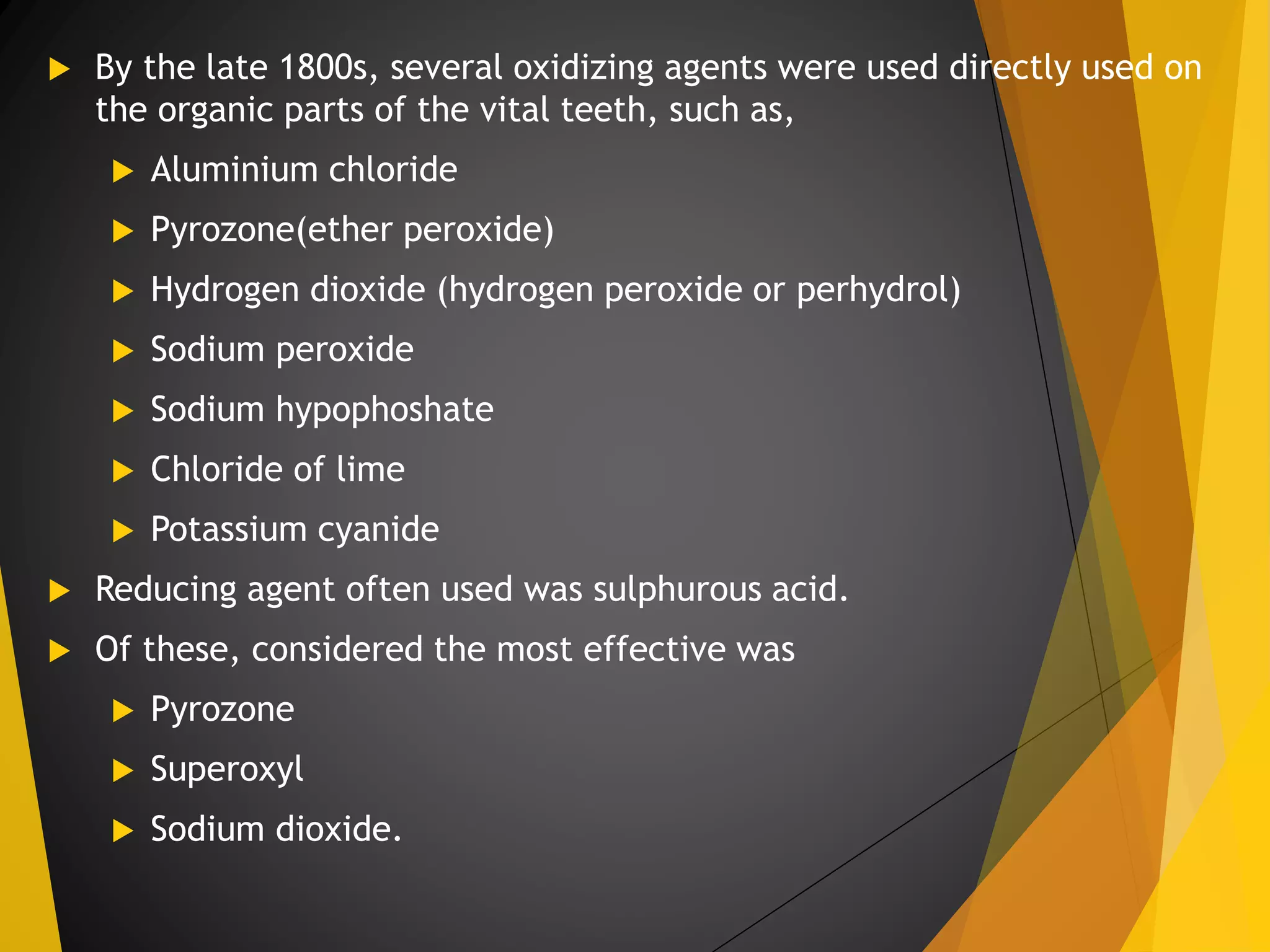Bleaching in Dentistry | PPTX