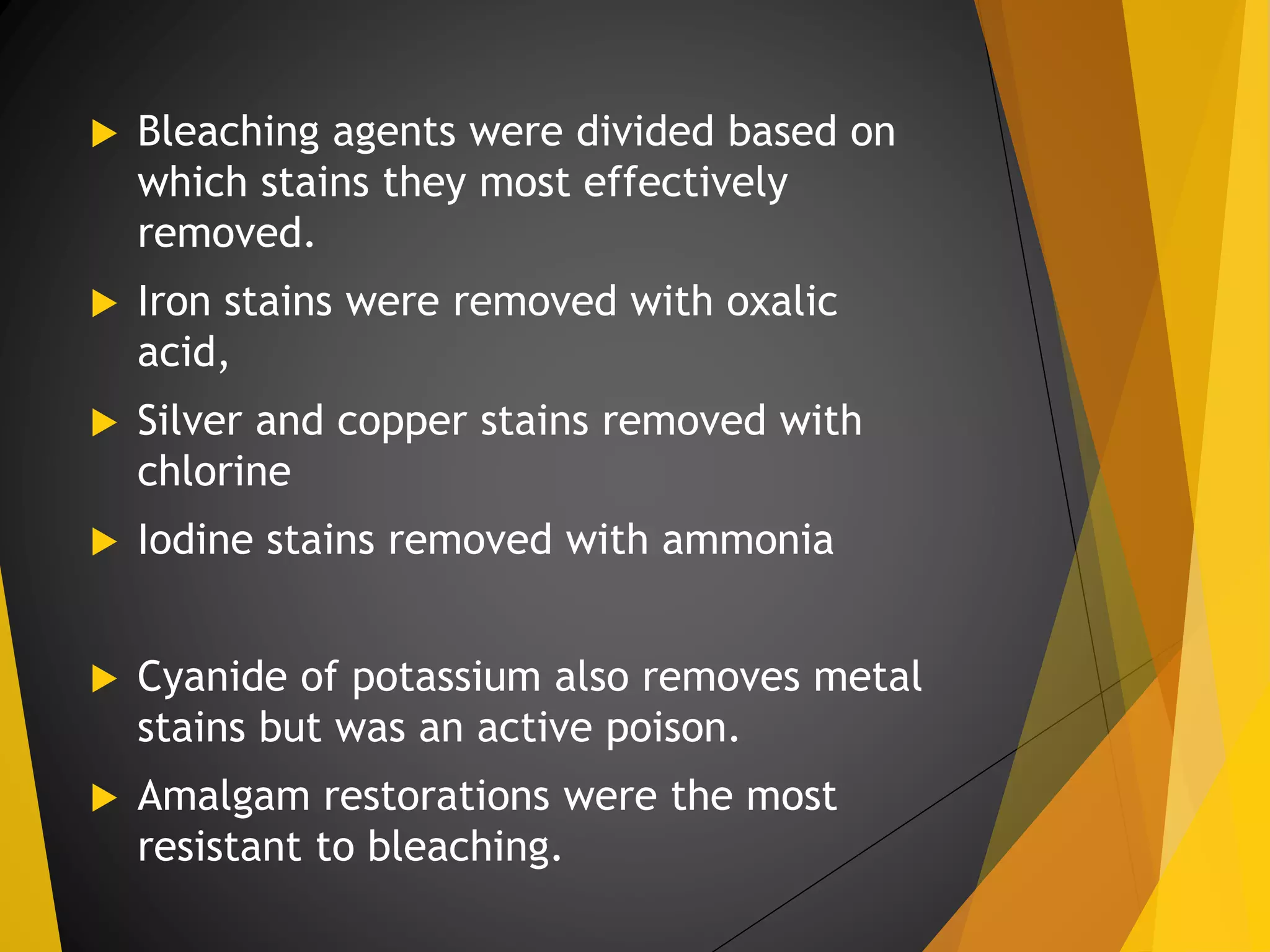 Bleaching in Dentistry | PPTX