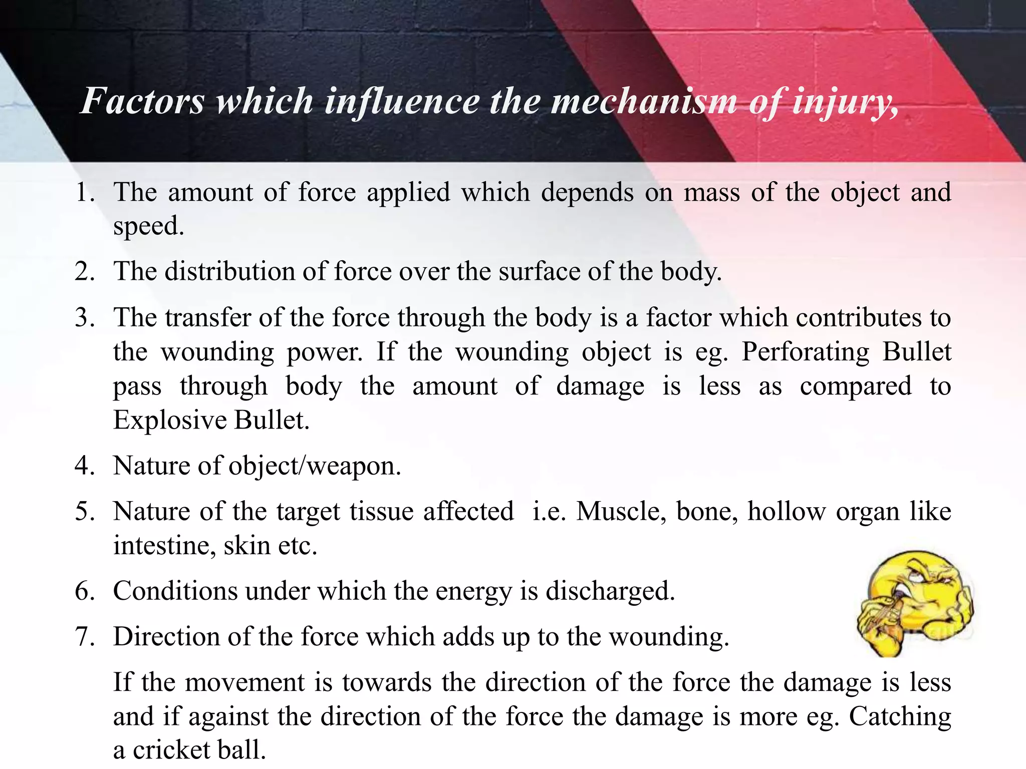 Biomechanics of Injury | PPTX
