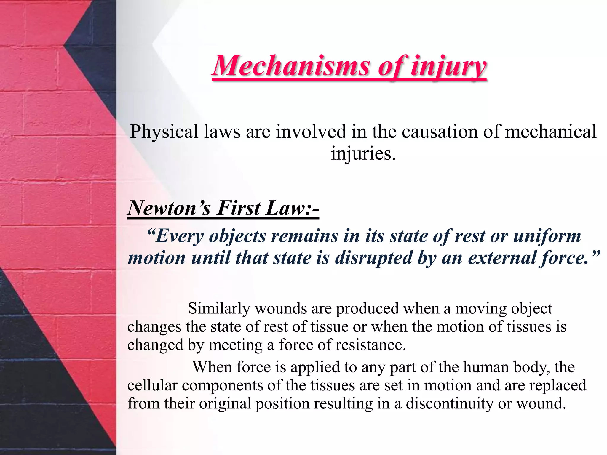 Biomechanics of Injury | PPTX