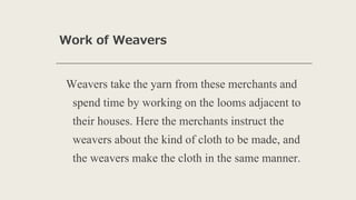 Weaver's Cooperative | PPTX