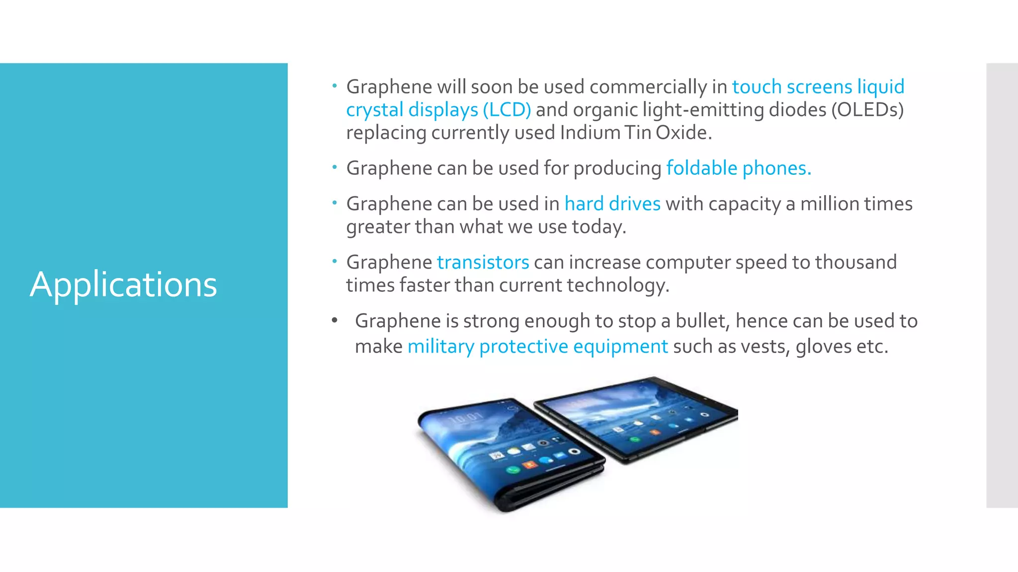 Seminar about graphene | PPTX