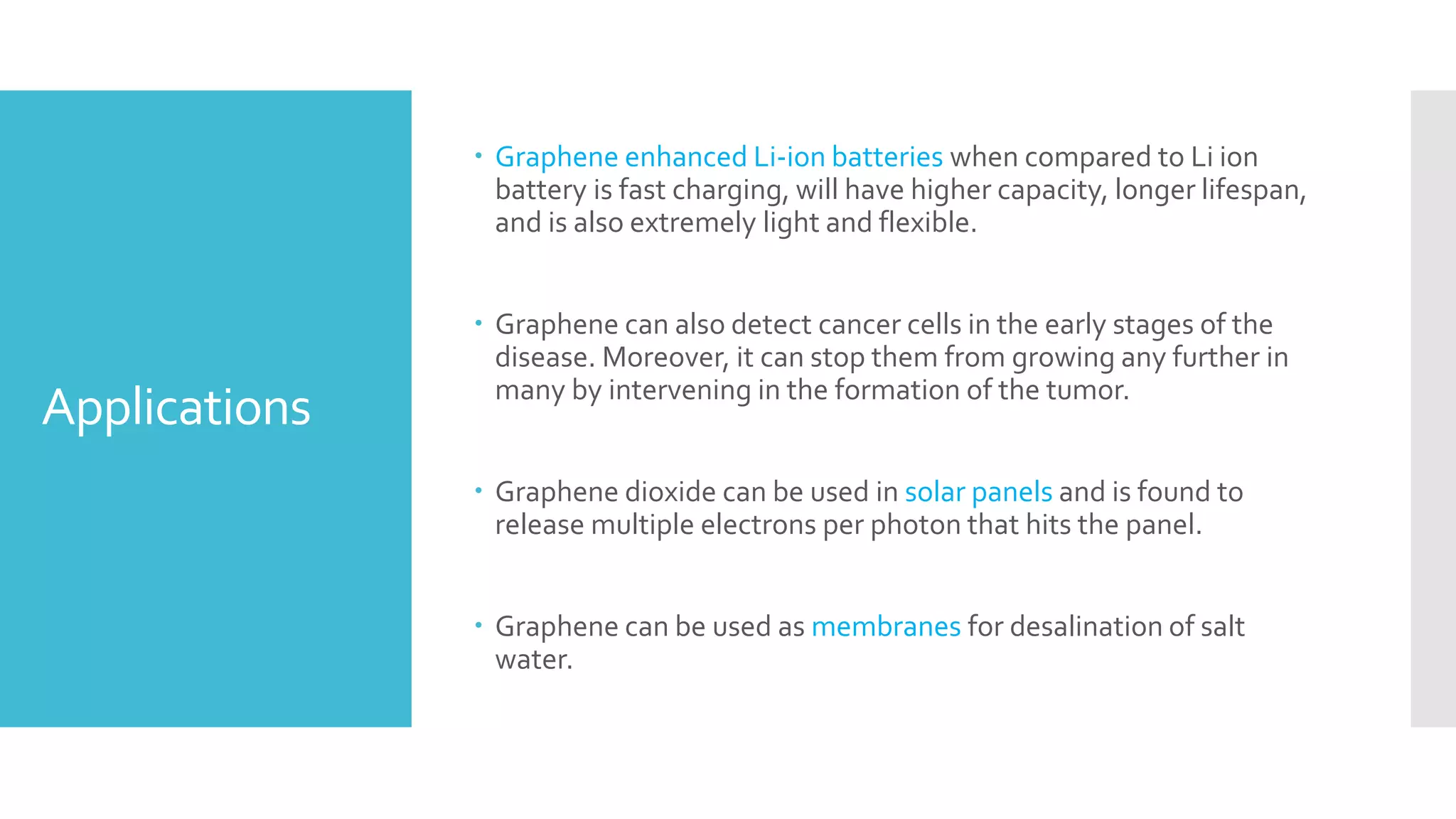 Seminar about graphene | PPTX
