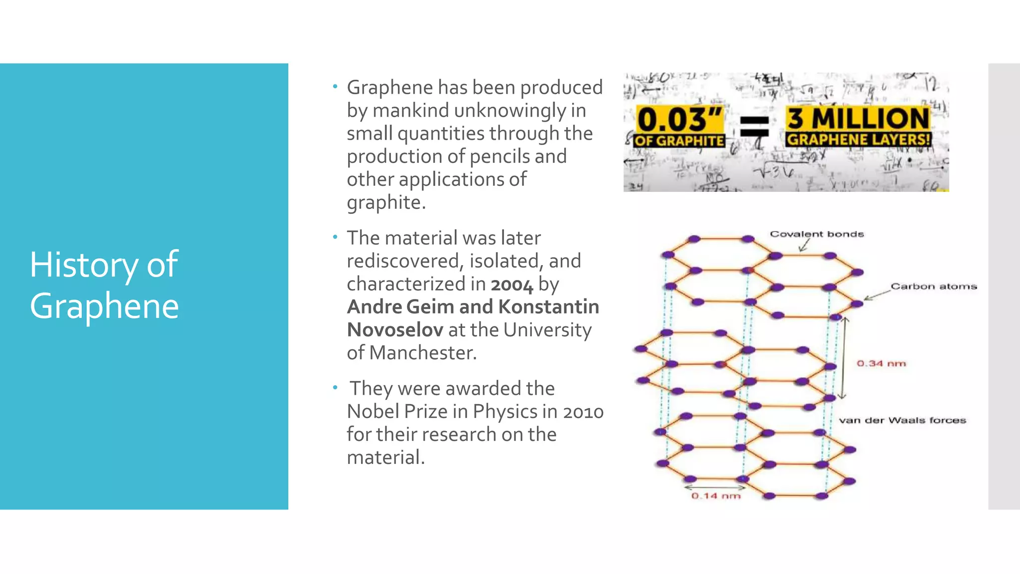 Seminar about graphene | PPTX