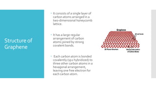 Seminar about graphene | PPTX
