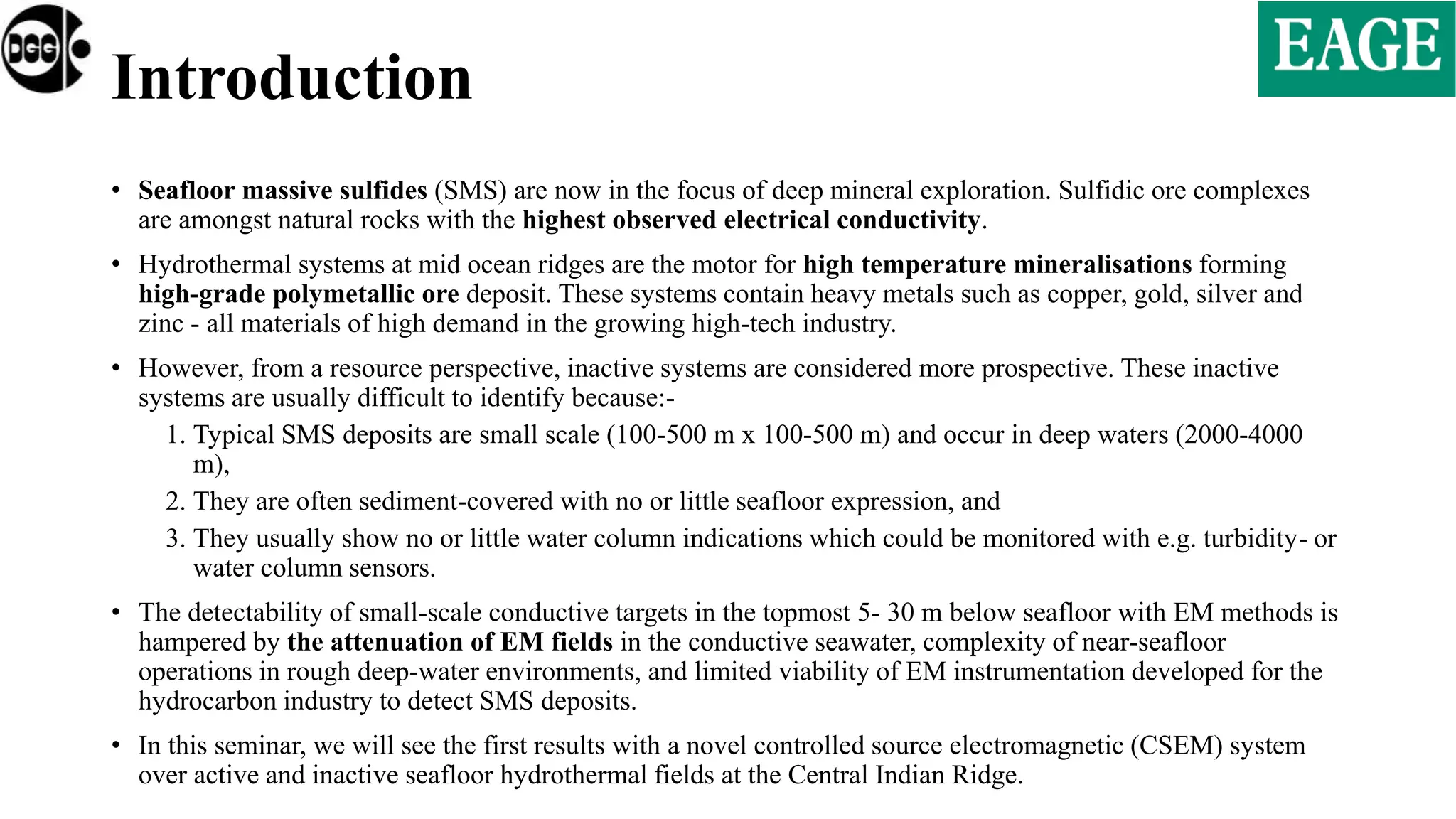 Electromagnetic prospecting | PPTX | Geography | Science