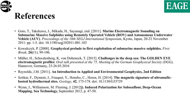Electromagnetic prospecting | PPTX | Geography | Science