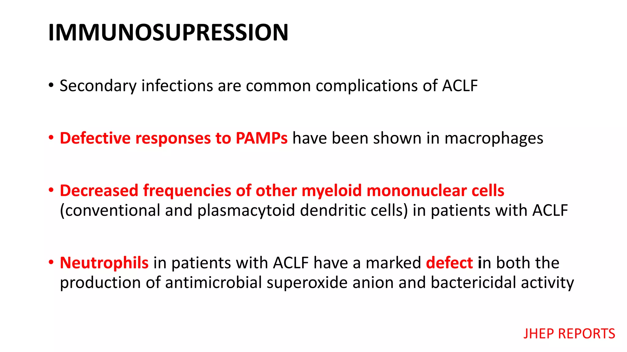 ACLF : Acute on Chronic Liver Failure | PPTX